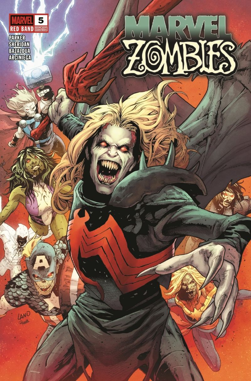 GoCollect Blog: ComicList Previews - MARVEL ZOMBIES: RED BAND #5