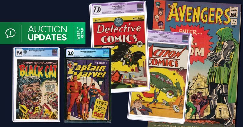 GoCollect Blog: Comic Auctions 11/9: Action Comics #1 and ComicLink's Preview