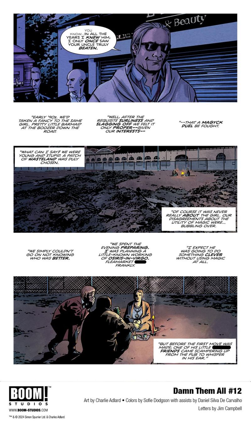 GoCollect Blog: First Look at DAMN THEM ALL #12 from BOOM! Studios