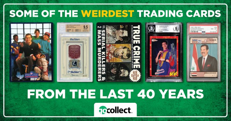 GoCollect Blog: Here Are Some of The Weirdest Trading Cards From the ...