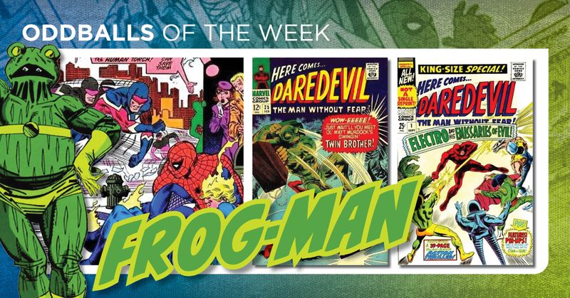 GoCollect Blog: Feeling Froggy: the Oddball of the Week, Frog-Man