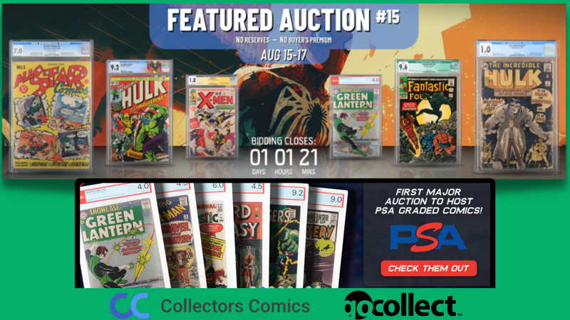 GoCollect Blog: Collectors Comics Auction #15