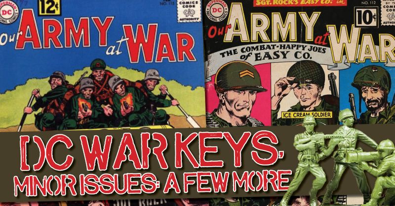 GoCollect Blog: DC War Keys, Minor Issues: A Few More