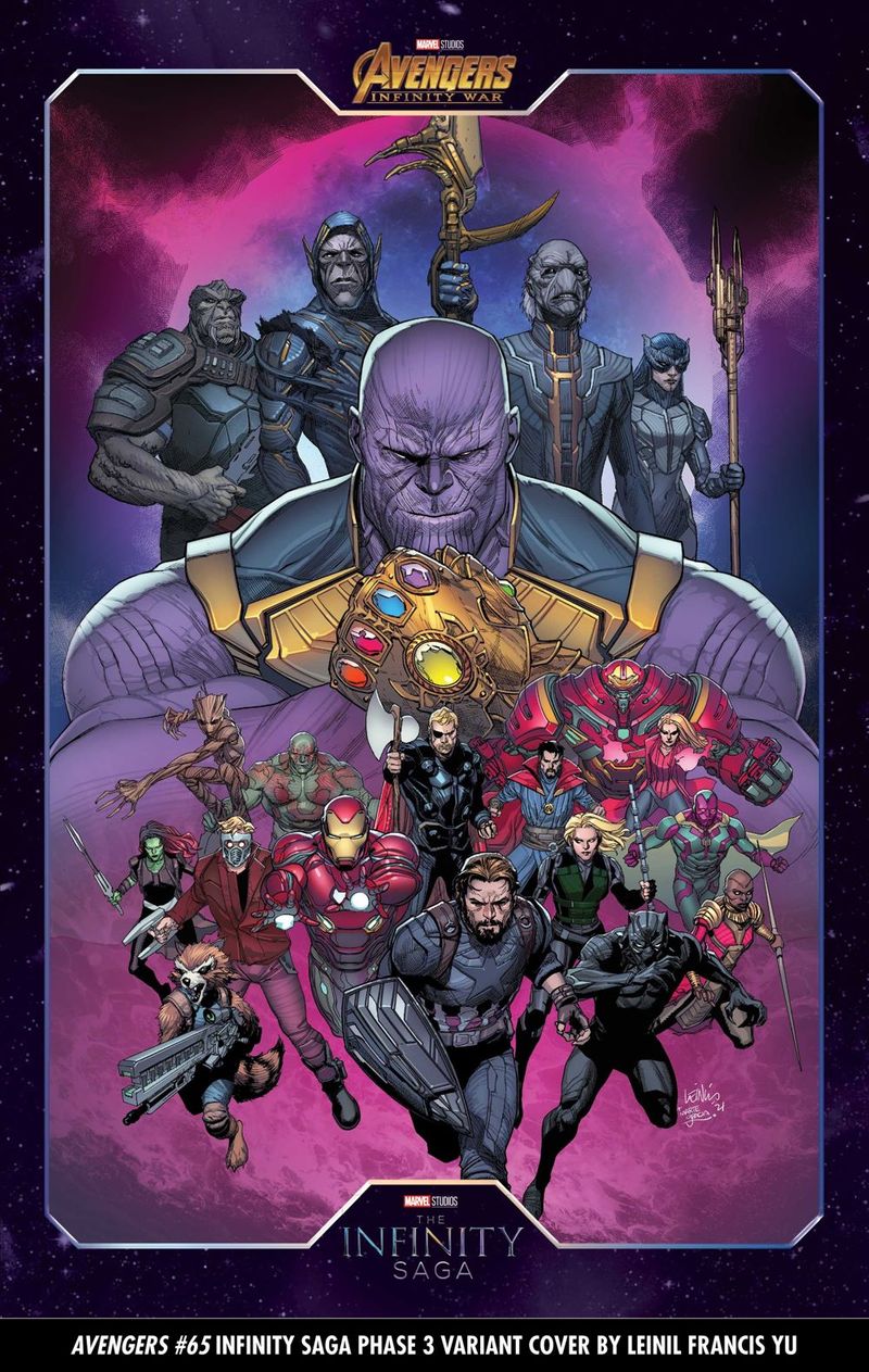 GoCollect Blog: Marvel reveals three INFINITY SAGA PHASE 3 variant covers