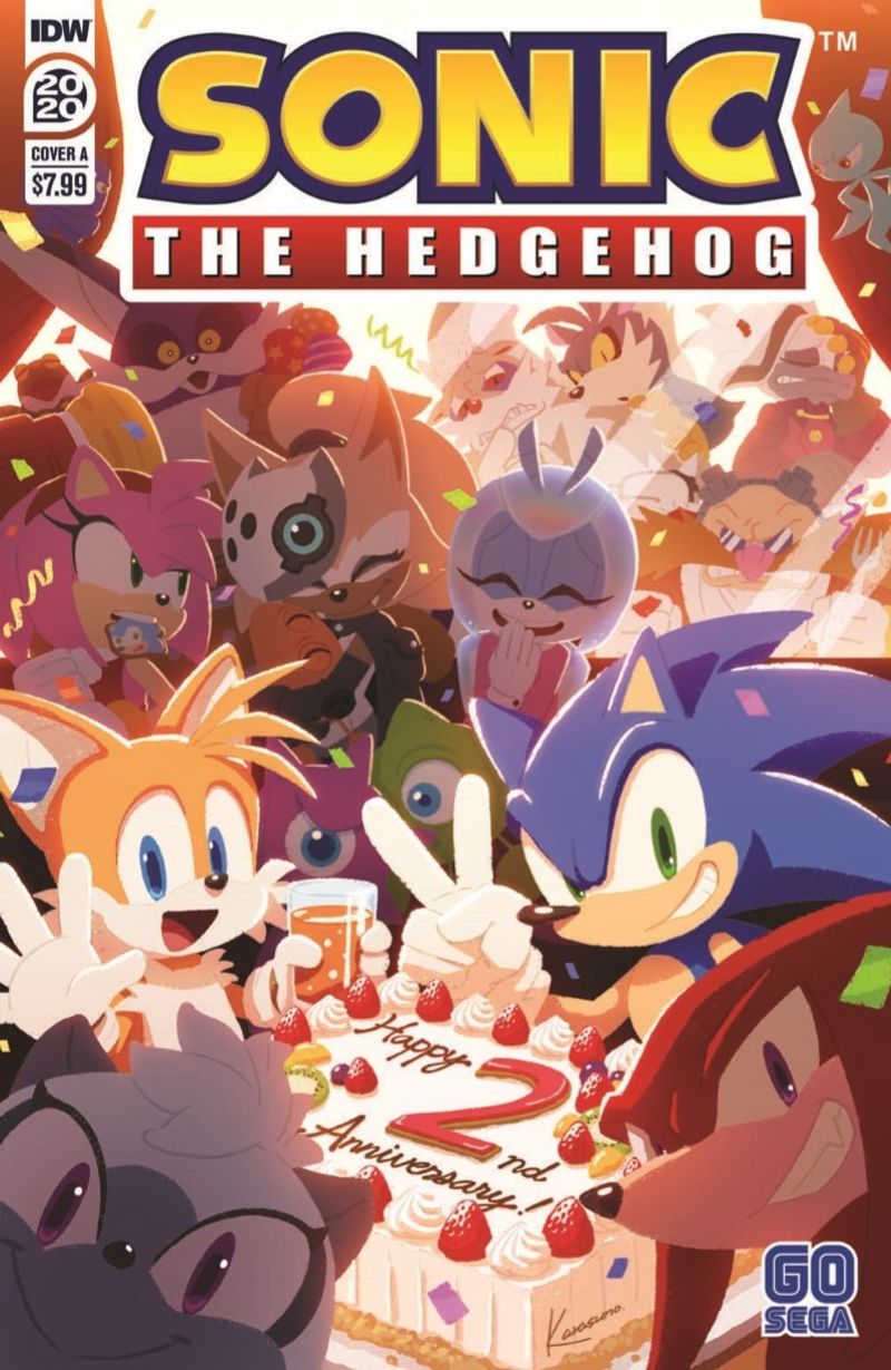 GoCollect Blog: ComicList Previews: SONIC THE HEDGEHOG ANNUAL 2020