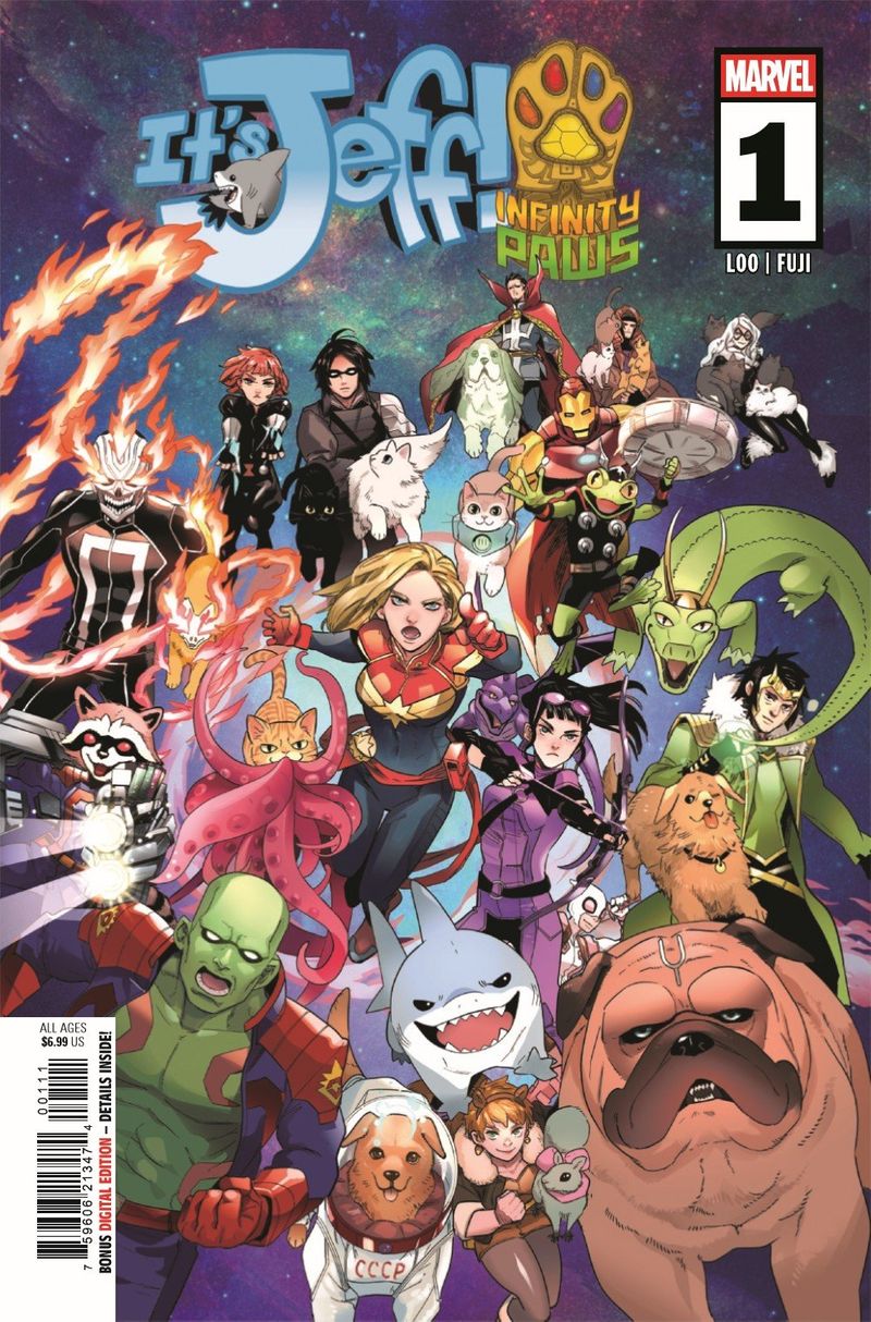 GoCollect Blog: ComicList Previews - IT'S JEFF: INFINITY PAWS #1