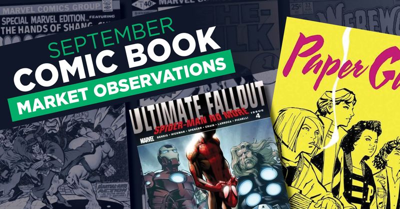 GoCollect Blog: September Comic Book Market Observations