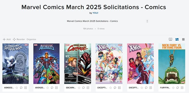 GoCollect Blog: Marvel Comics March 2025 Solicitations