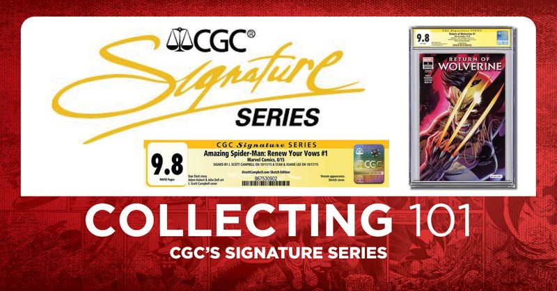 GoCollect Blog: CGC 101: What is Signature Series?