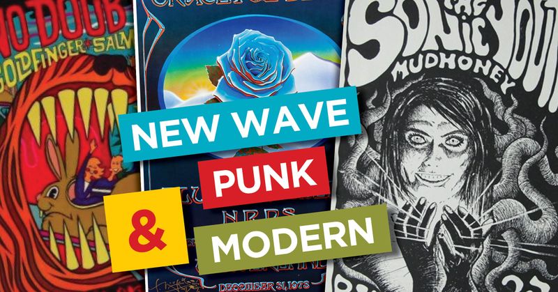 GoCollect Blog: Concert Poster History: New Wave, Punk & Modern