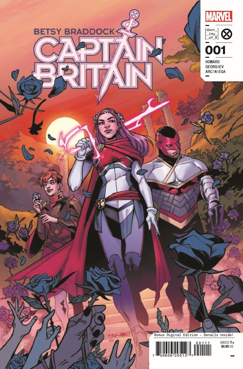 GoCollect Blog: ComicList Previews - BETSY BRADDOCK: CAPTAIN BRITAIN #1 ...