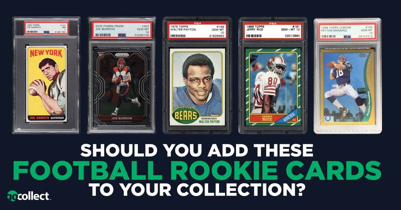 GoCollect Blog: Should You Consider Adding These Football Rookie Cards ...