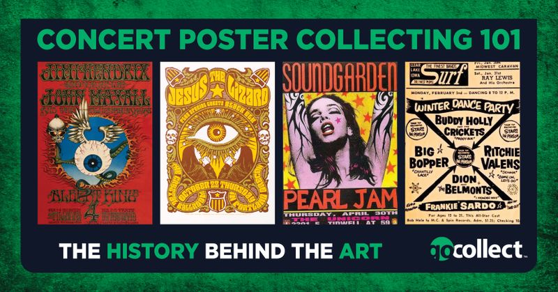 GoCollect Blog: Concert Poster Collecting 101: The History Behind the Art