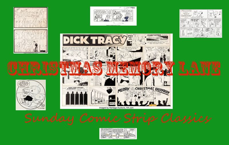 GoCollect Blog: Christmas Memory Lane - Sunday Comic Strip Classics