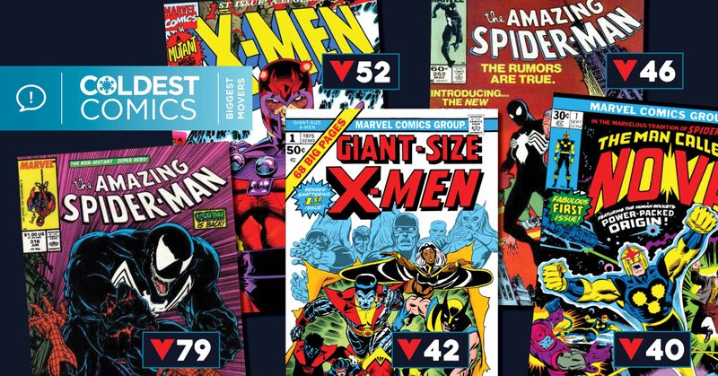 GoCollect Blog: Coldest Comics: Buyers Give Venom & X-Men a Cold Shoulder