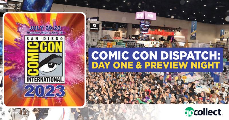 GoCollect Blog: Comic Con Dispatch: Day One, Preview Night