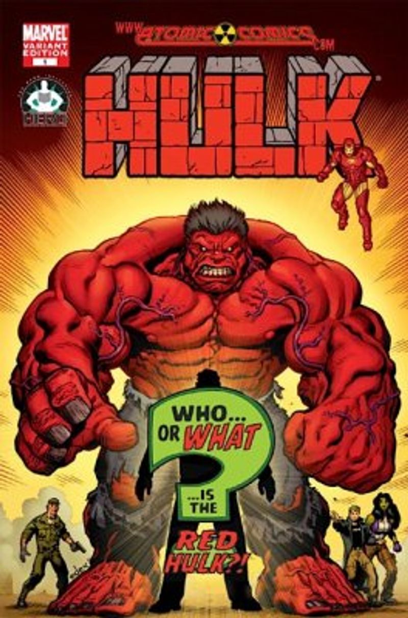 GoCollect Blog: Red Hulk and the MCU: Time to Buy 2008's Hulk #1