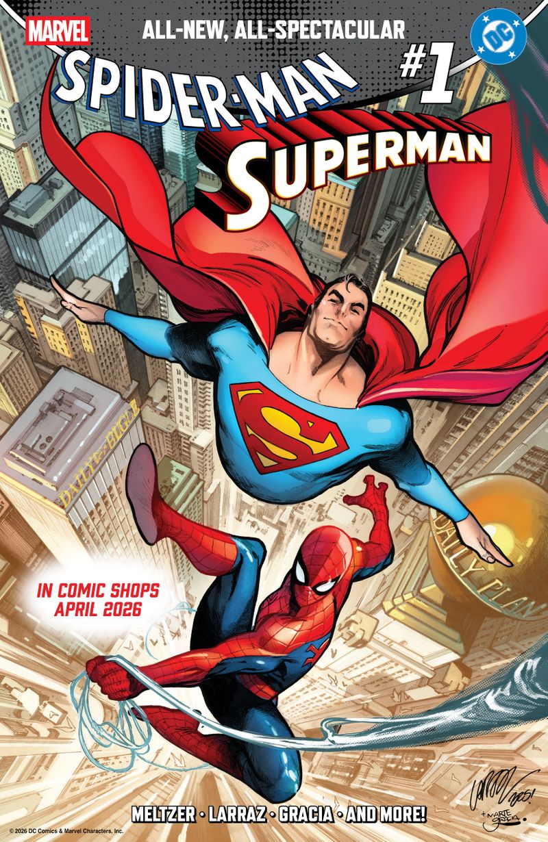 GoCollect Blog: Heroes reunite in MARVEL/DC: SPIDER-MAN/SUPERMAN #1