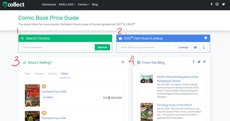 GoCollect Blog: A Quick Guide on using the GoCollect Website