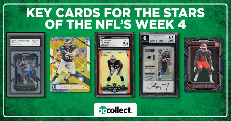 GoCollect Blog: Key Cards For The Stars Of The NFL's Week 4