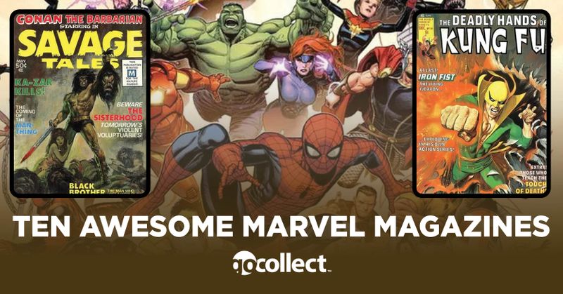 GoCollect Blog: Ten Marvel Magazines to Consider for Your Collection