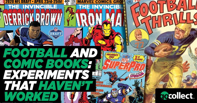 GoCollect Blog: Football and Comic Books: Experiments That Haven't Worked