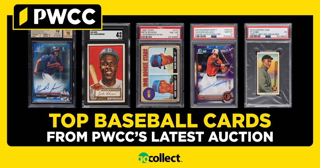 Gocollect Blog: Top Baseball Card Sales From The Latest Pwcc Auction