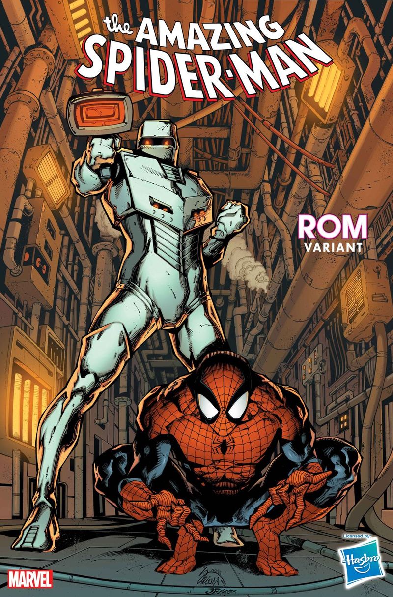 GoCollect Blog: Rom meets Marvel Heroes in these ROM VARIANT COVERS