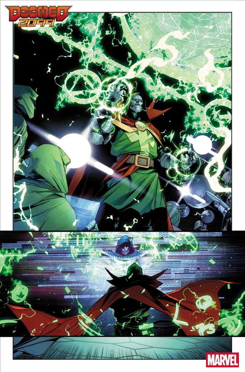 GoCollect Blog: First Look at DOOMED 2099 #1 from Marvel Comics