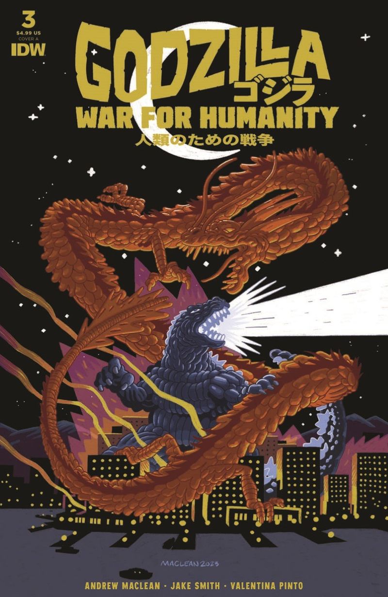 GoCollect Blog: ComicList Previews - GODZILLA: WAR FOR HUMANITY #3