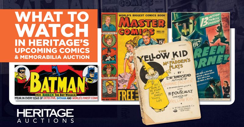 GoCollect Blog: What to Watch in Heritage's Comics & Memorabilia Auction