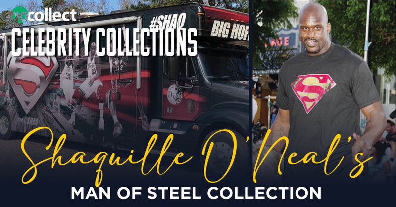 GoCollect Blog: Celebrity Collections: Shaquille O'Neal's Man of Steel ...