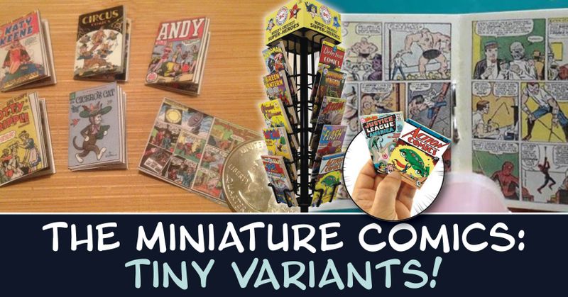 GoCollect Blog: The Miniature Comics: Tiny Variants! A Little Venom