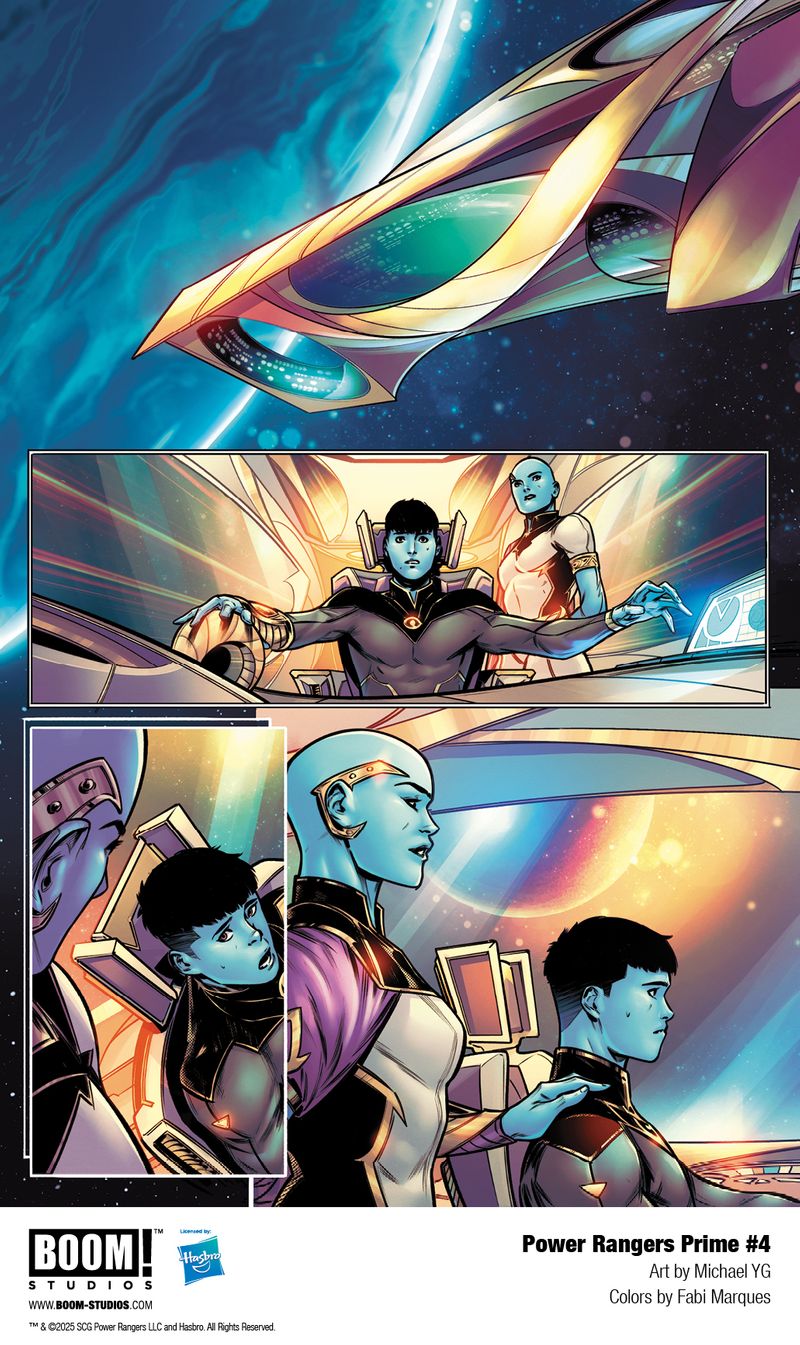 GoCollect Blog: First Look at POWER RANGERS PRIME #4 from BOOM! Studios