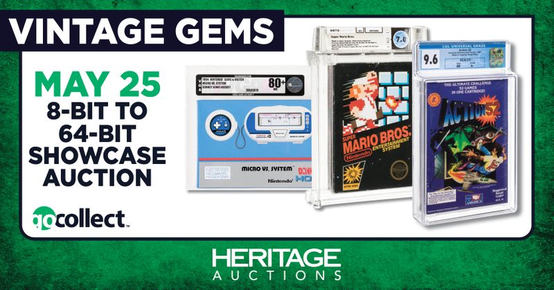 GoCollect Blog: Vintage Gems from HA's May 25 8-Bit to 64-Bit Showcase ...