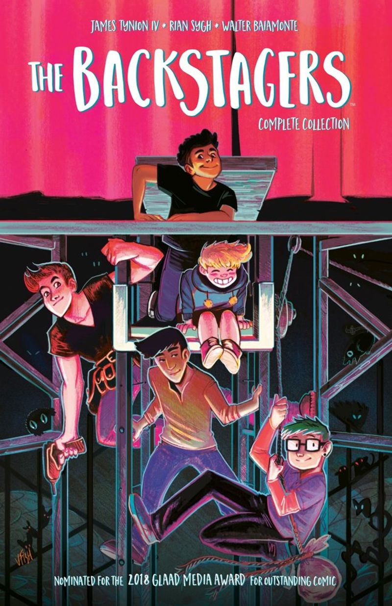 GoCollect Blog: ComicList Previews - THE BACKSTAGERS: COMPLETE ...
