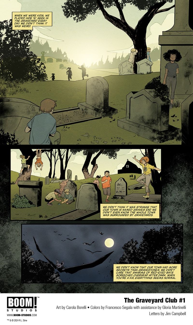 GoCollect Blog: First Look at THE GRAVEYARD CLUB #1 from BOOM! Studios
