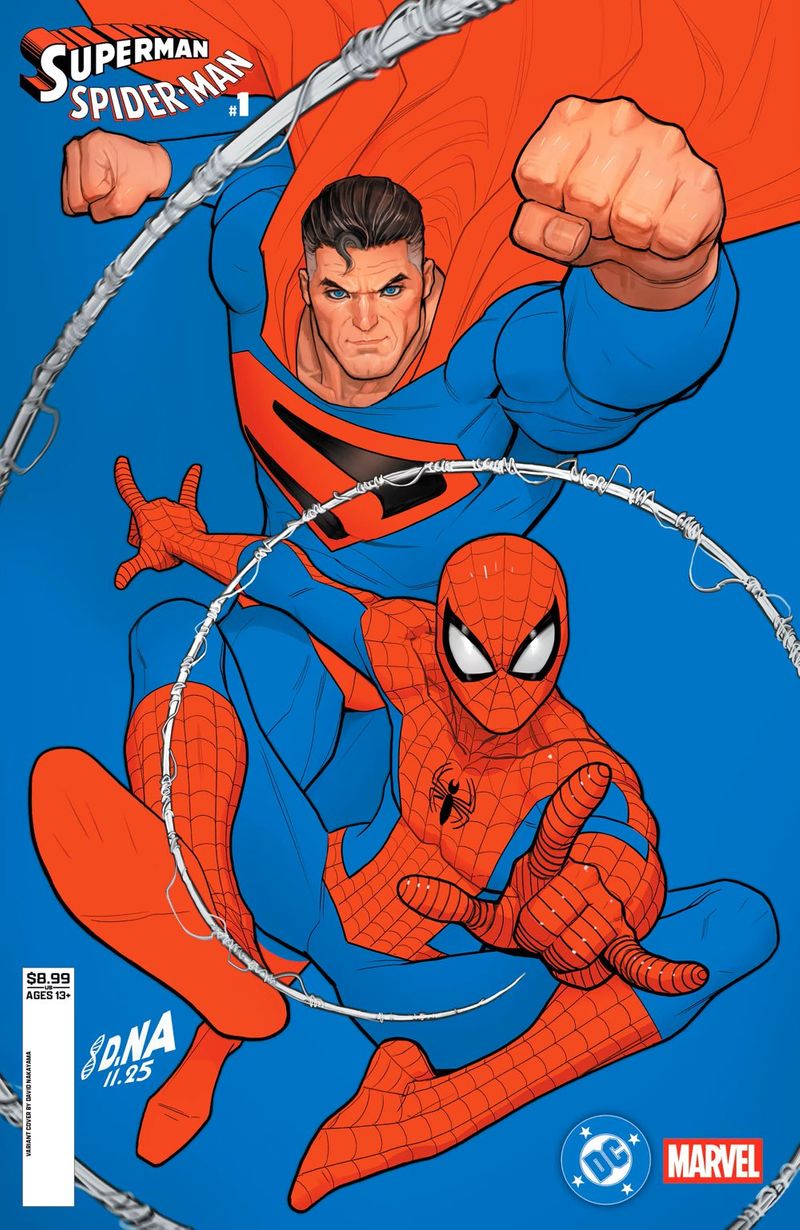 GoCollect Blog: SUPERMAN VS. THE AMAZING SPIDER-MAN cover art revealed