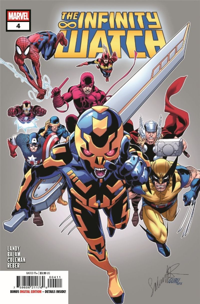 GoCollect Blog: ComicList Previews - INFINITY WATCH #4 (OF 5)