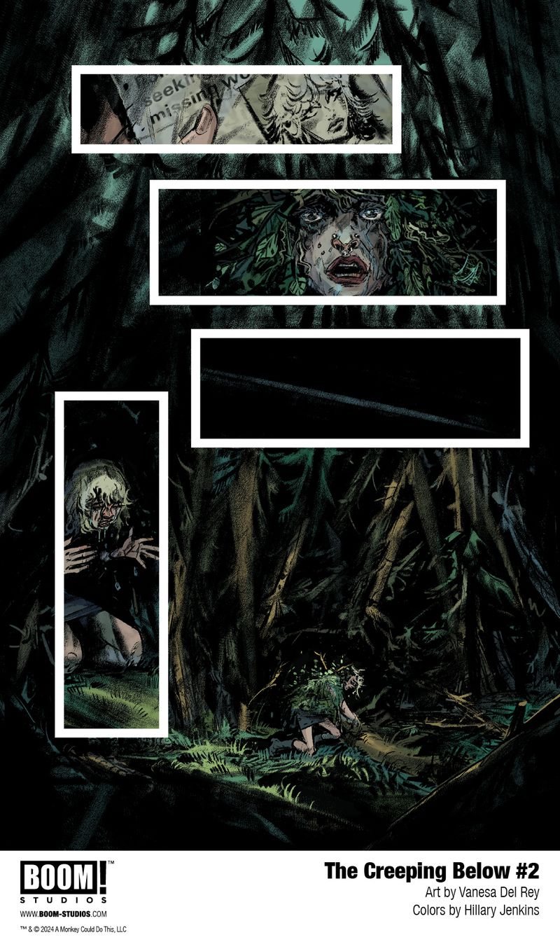GoCollect Blog: First Look at THE CREEPING BELOW #2 from BOOM! Studios
