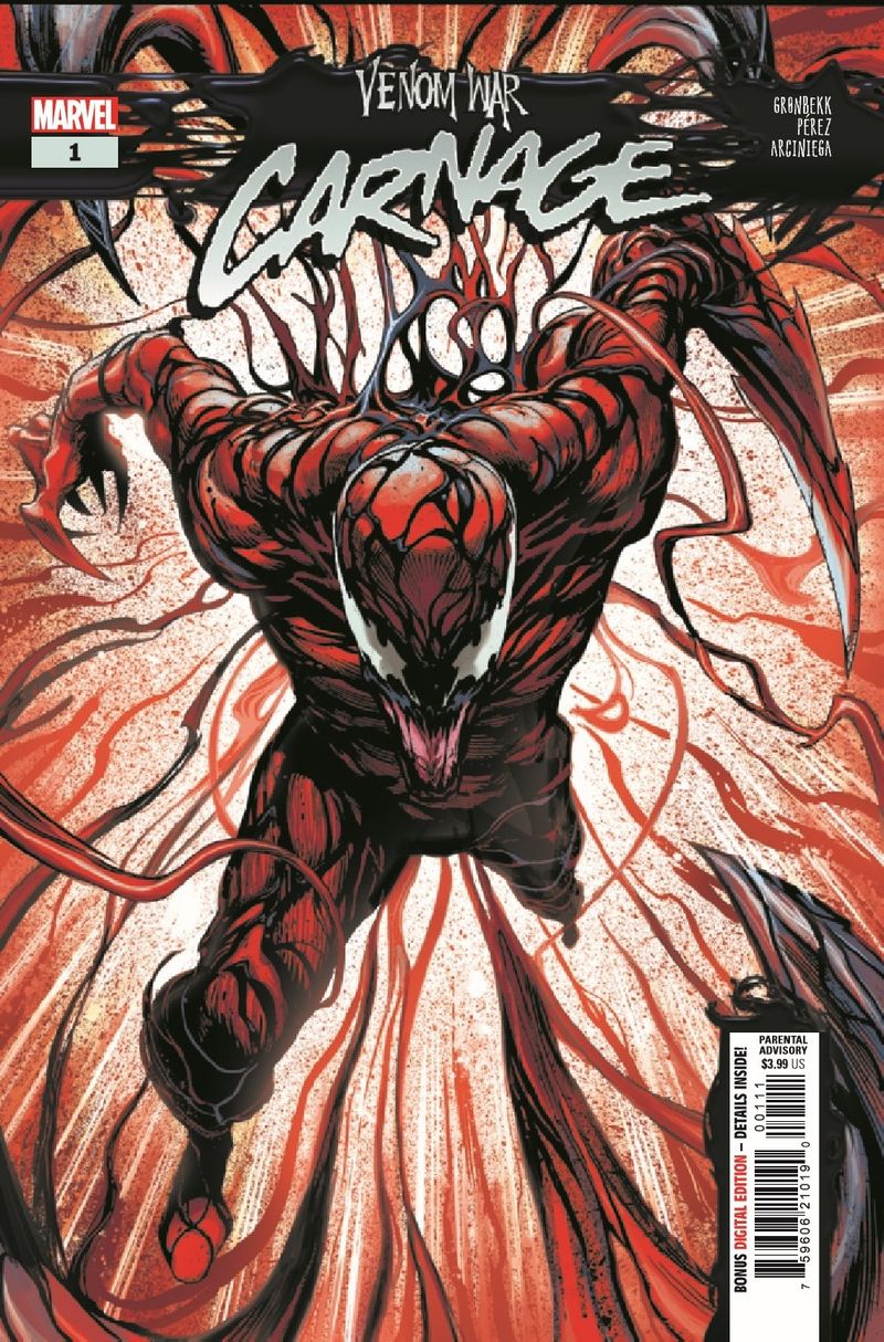 GoCollect Blog: ComicList Previews - VENOM WAR: CARNAGE #1 (OF 3 ...