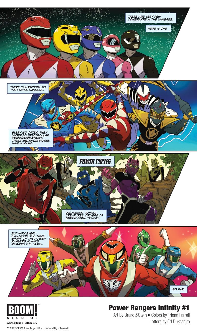 GoCollect Blog: First Look at POWER RANGERS INFINITY #1 from BOOM! Studios