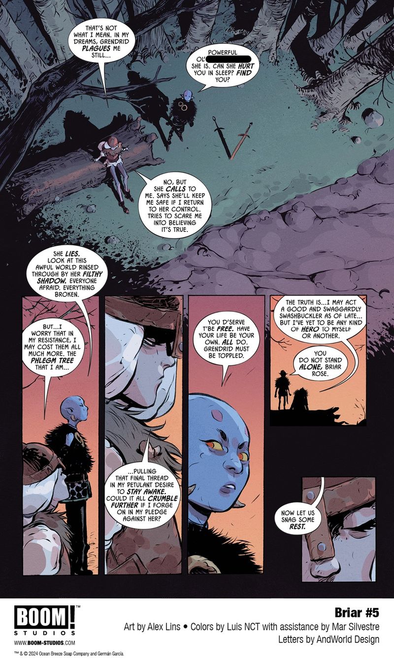GoCollect Blog: First Look at BRIAR #5 from BOOM! Studios