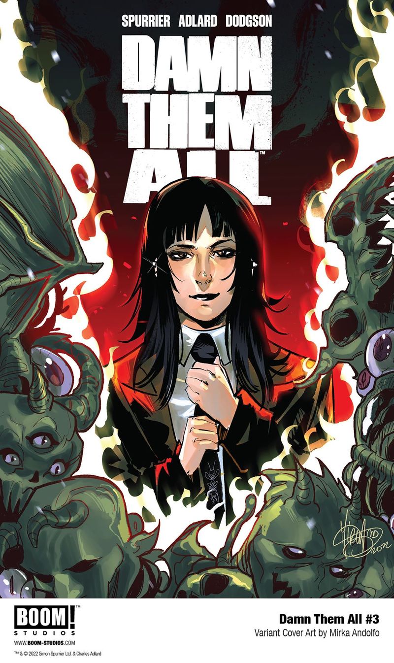 GoCollect Blog: First Look at DAMN THEM ALL #3 from BOOM! Studios