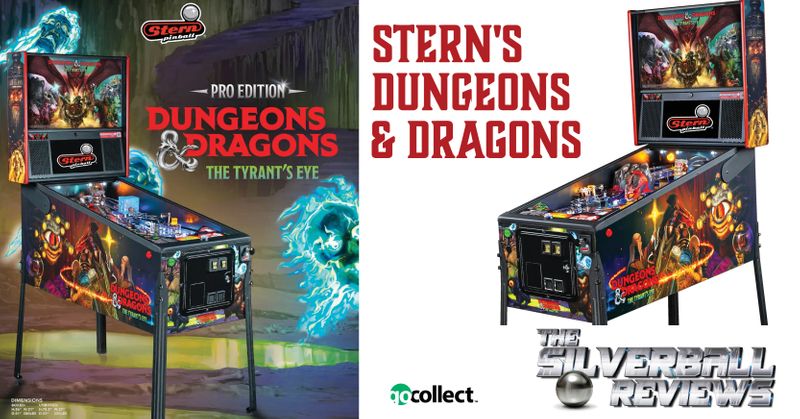 GoCollect Blog: The Silverball Reviews: Stern's Dungeons & Dragons