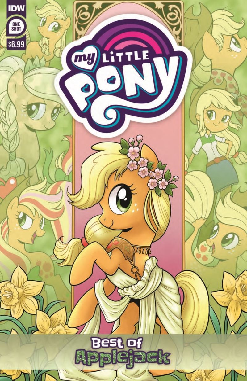 GoCollect Blog: ComicList Previews - MY LITTLE PONY: BEST OF APPLEJACK #1