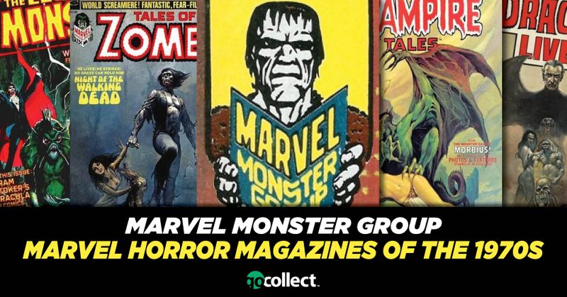 GoCollect Blog: Marvel Monster Group - Marvel Horror Magazines of the 1970s