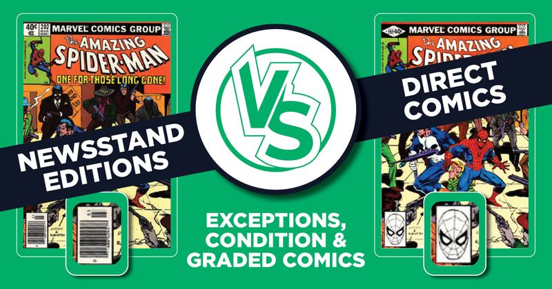 GoCollect Blog: Newsstand Editions vs. Direct Comics - Exceptions ...