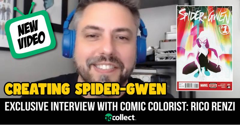 GoCollect Blog: Rico Renzi on the Creation of Spider-Gwen & Working in ...