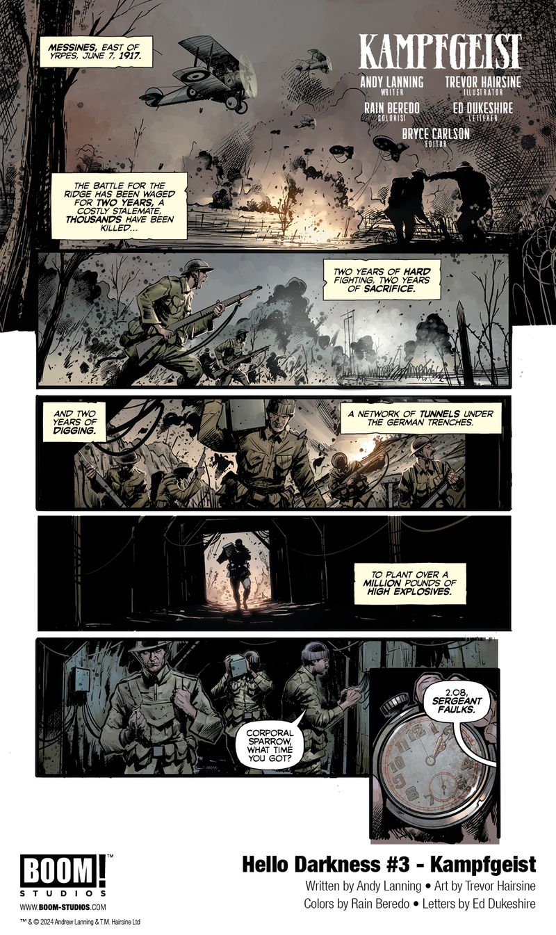 GoCollect Blog: First Look at HELLO DARKNESS #3 from BOOM! Studios